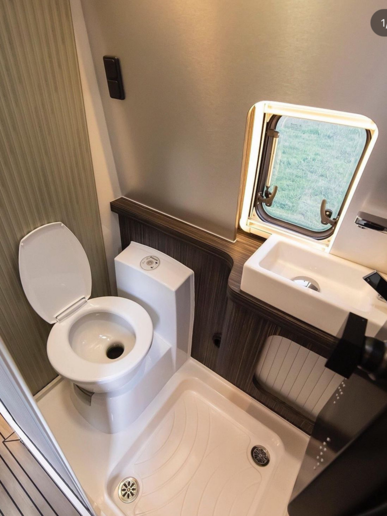 6 Camper Van Bathroom Options for Van Life - ExploreVanX