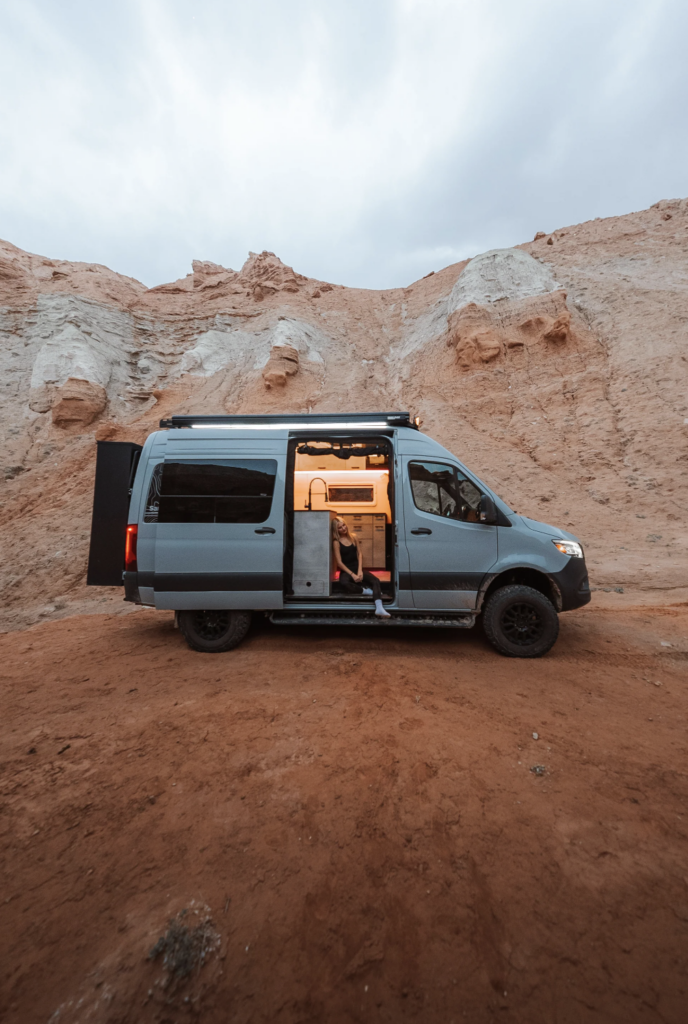 2023 AWD Sprinter w/ Pop Top – Built by Outpost Vans - ExploreVanX